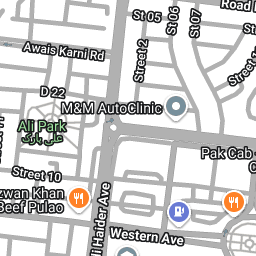 Bahria Town Phase 8 Ali Block Map | Plotsmap