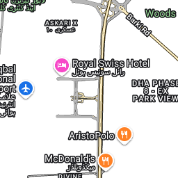 DHA Phase 6 Lahore Map | Plotsmap