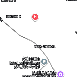 DHA Phase 6 Lahore Map | Plotsmap