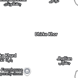 DHA Phase 6 Lahore Map | Plotsmap