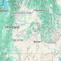Latest earthquakes in or near Washington State - interactive map