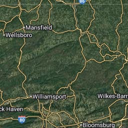 Pennsylvania Class A Trout Map by APT Outdoors