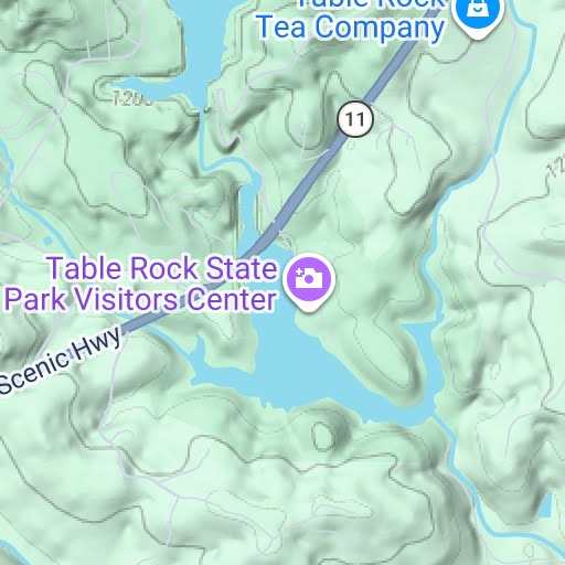 Table Rock State Park Map | Cabinets Matttroy